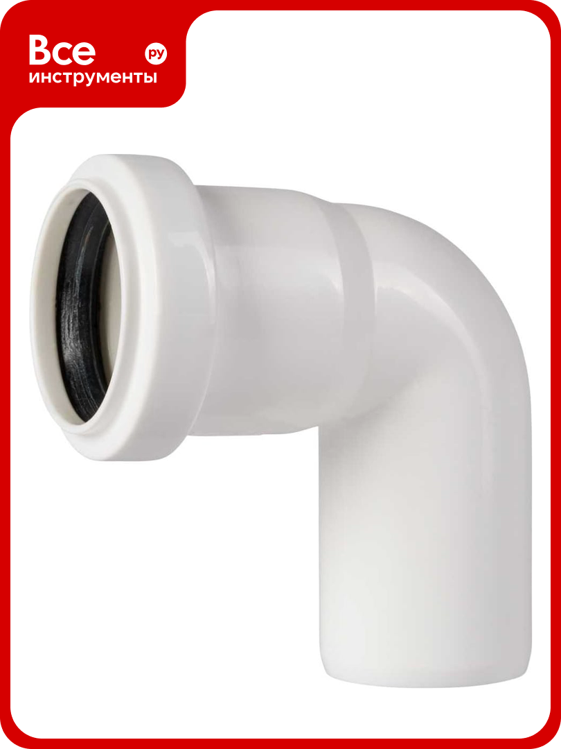 Отвод Ostendorf htbw, белый 40x87 559390