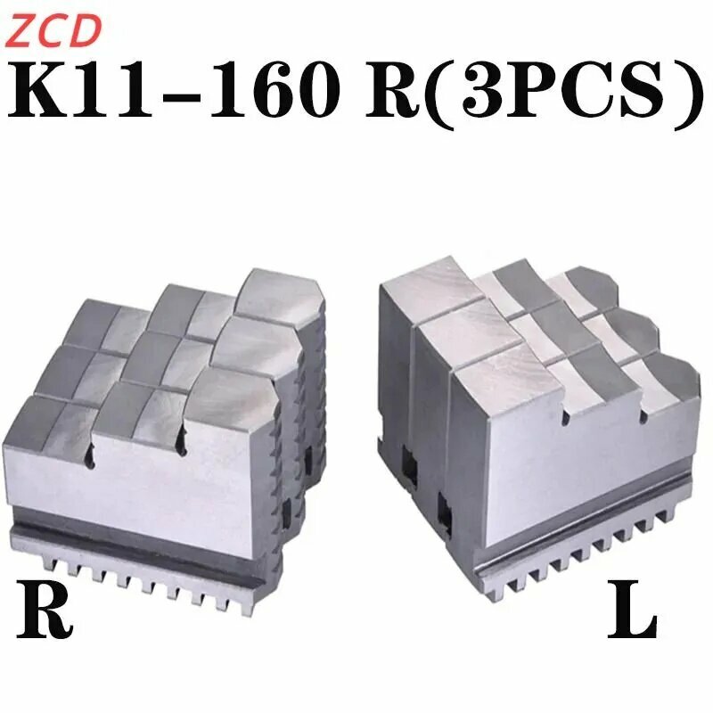 ZCD Трехкулачковый токарный патрон K11-R/L 80 100 130 200