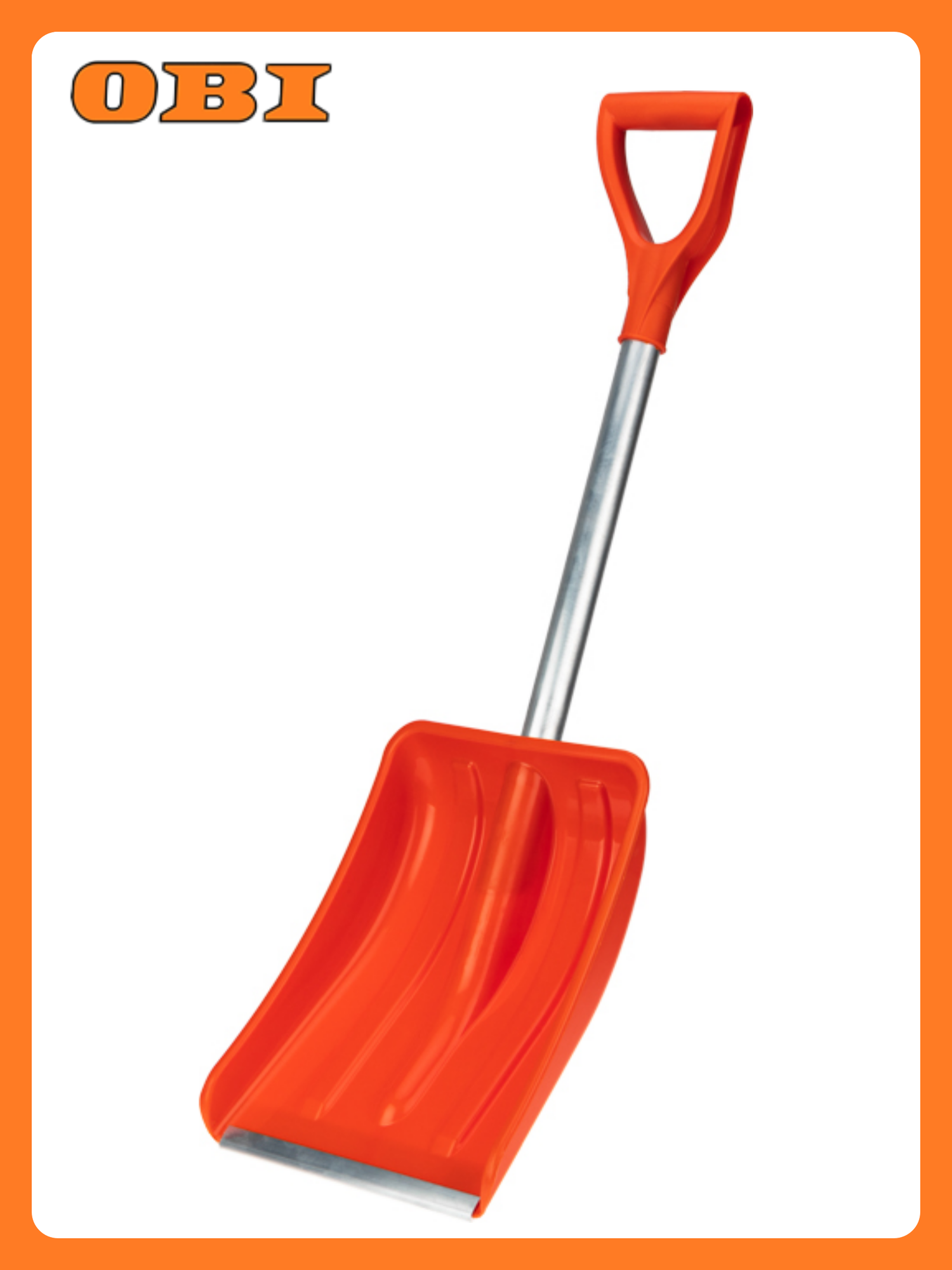 Разборная автомобильная лопата (оранжевая) REXANT