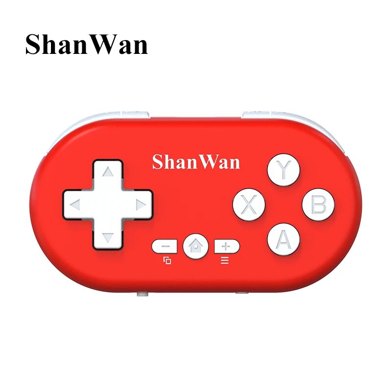 Shanwan Q36 Мини геймпад беспроводной, красный