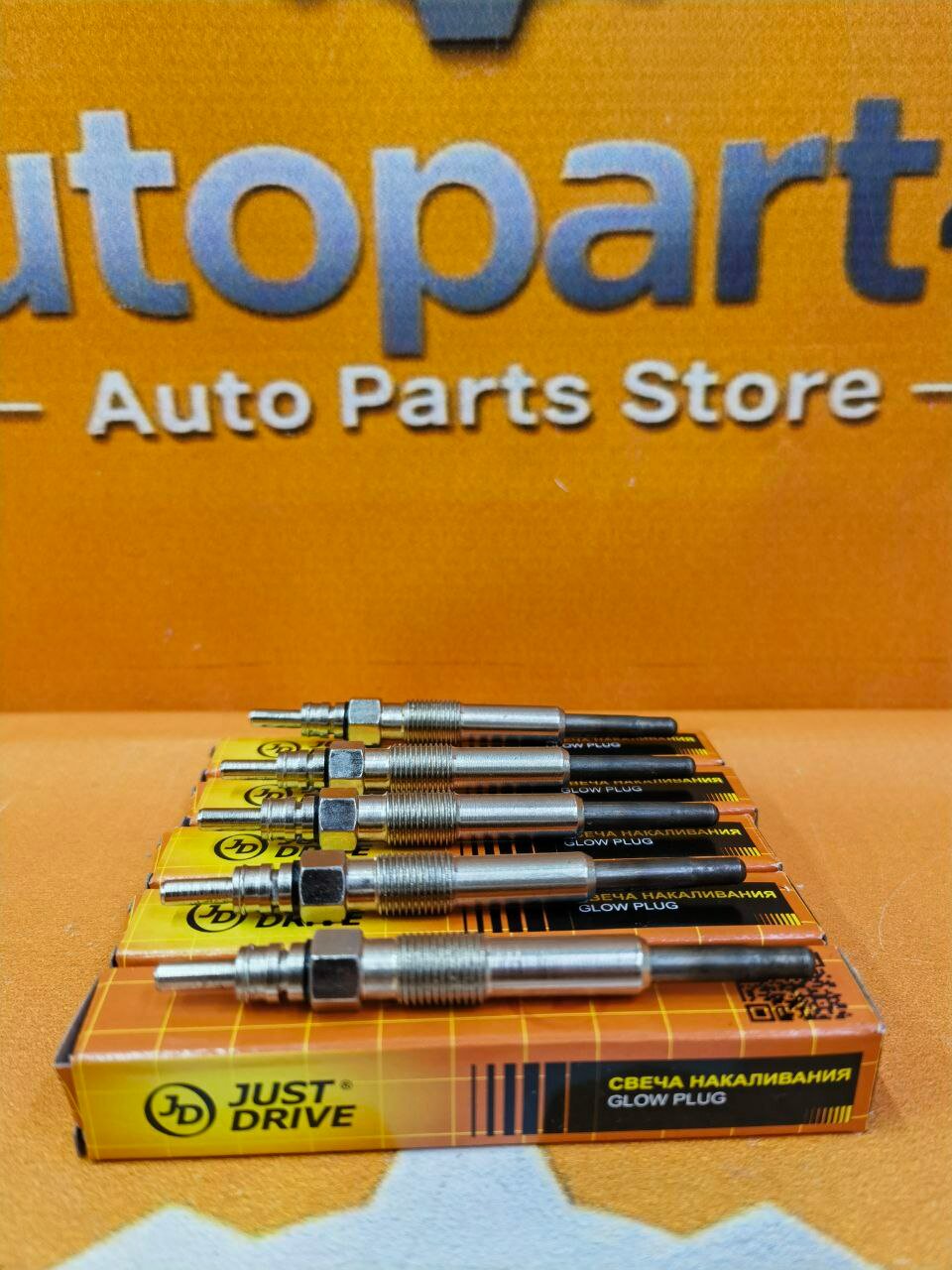 Свечи накала комплект 5 штук двигатель 2.5 Фольксваген Транспортер Т4, Volkswagen Transporter T4. Just Drive, Япония