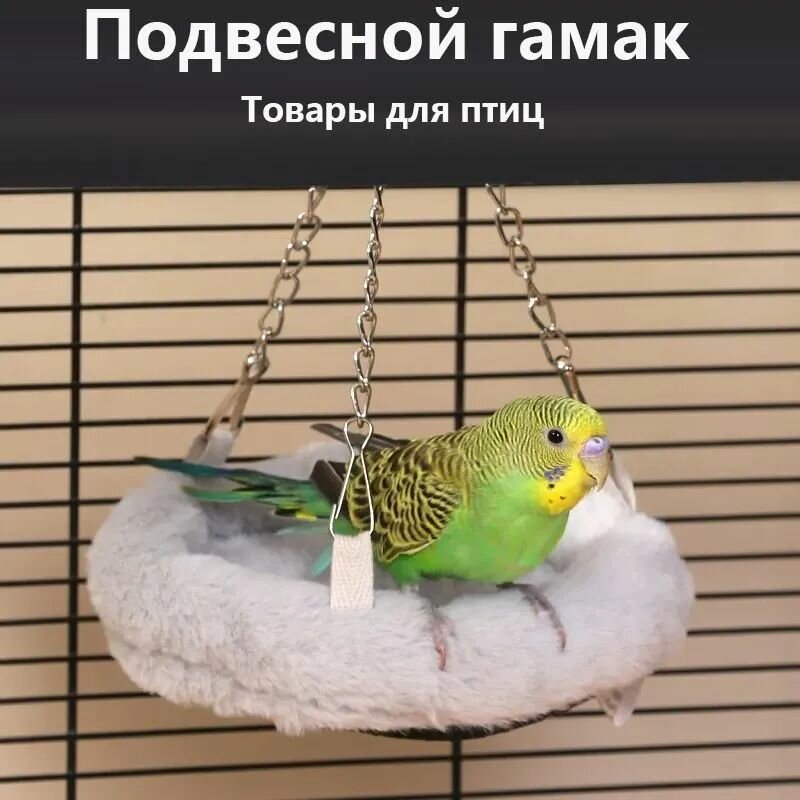 Кровать гамак с попугаем