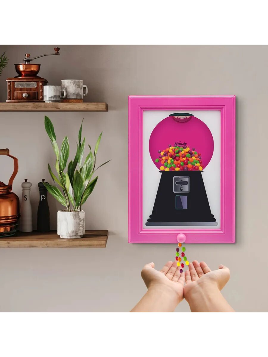 2-в-1 Фоторамка-диспенсер для конфет; универсальный дизайн, декор для дома