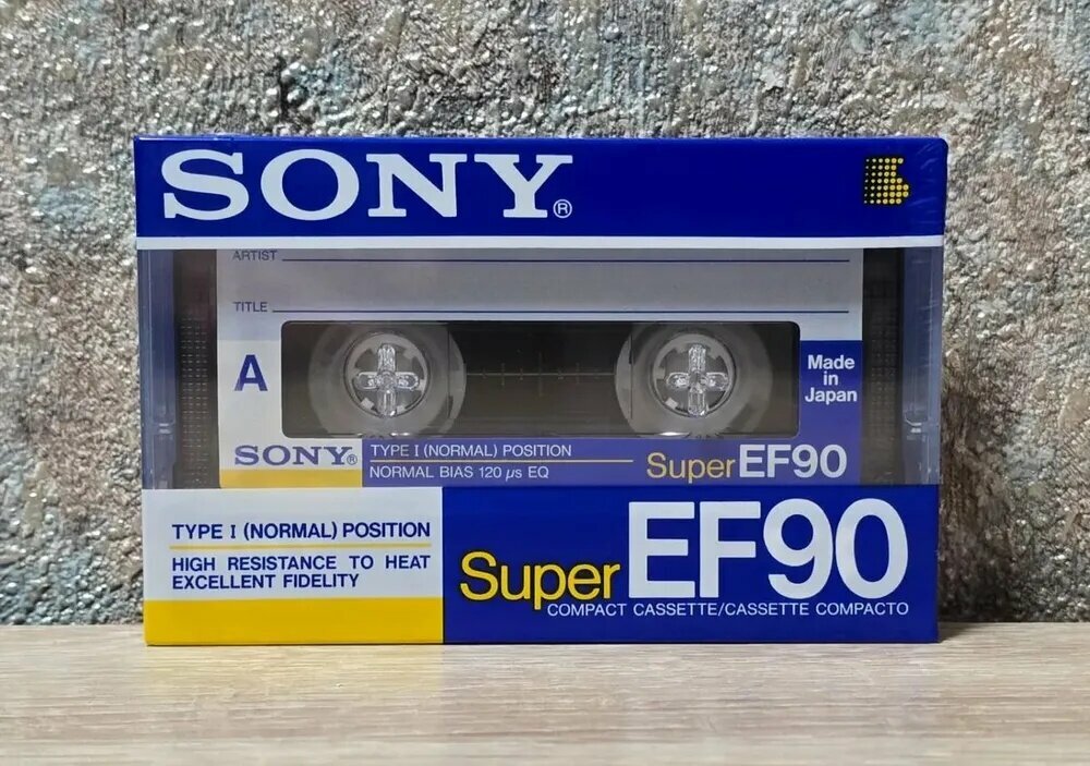 Sony Аудиокассета, 90 мин