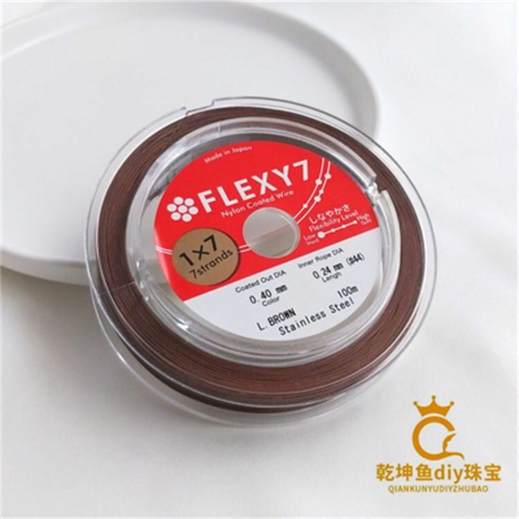 Импортная японская жемчужная нить, золотая нить, мягкая нить, стальная нить, браслет, ожерелье, чокер, нить для бисера, аксессуары для DIY, плетеная веревка