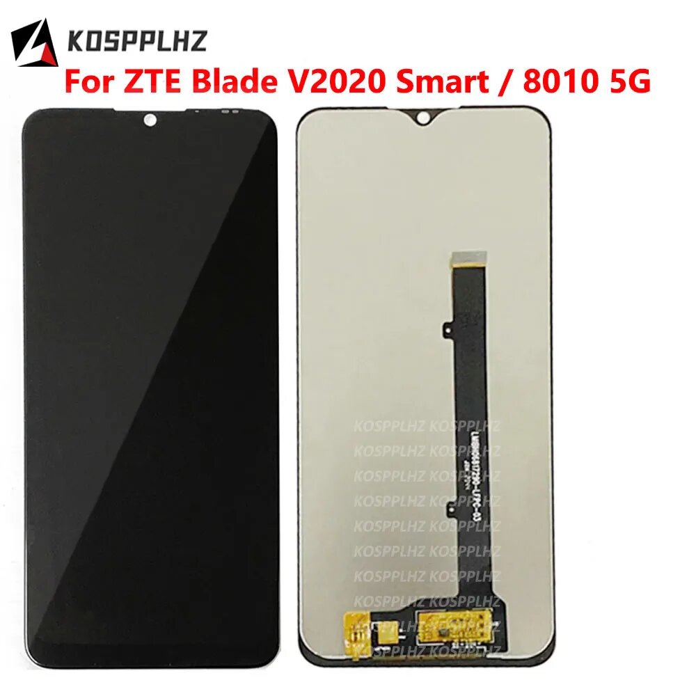 KOSPPLHZ для ZTE Blade V2020 Smart 8010 5G ЖК-дисплей, переднее стекло, сенсорный экран для ZTE 8010, замена ЖК-экрана