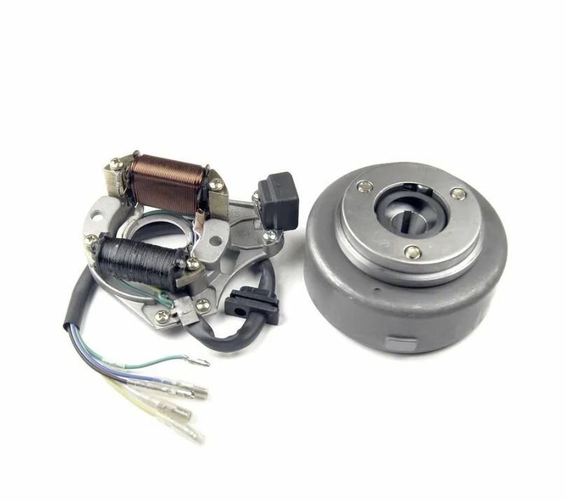 Генератор в сборе 4Т 139FMB 147FMH 152FMI (2 катушки)