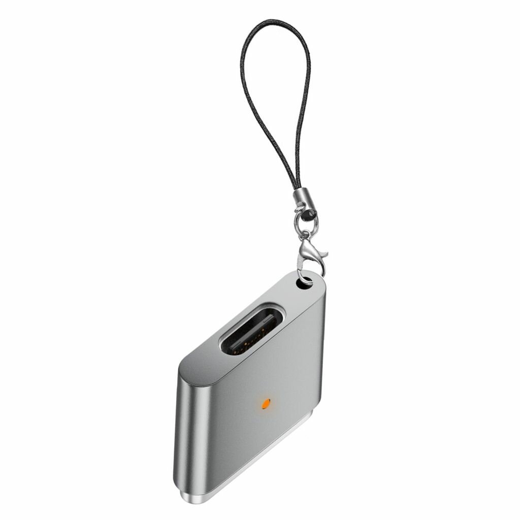 Магнитный адаптер USB C к magsafe3-серый