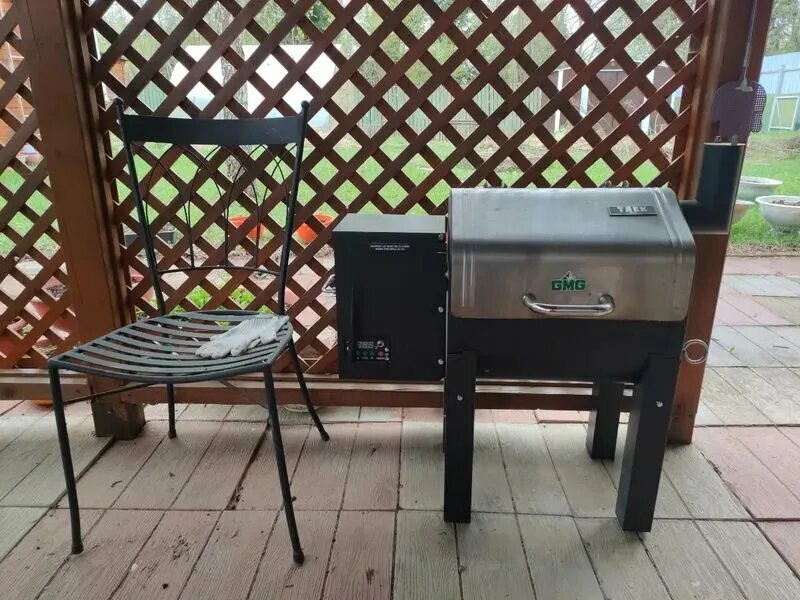 Legs Удлиненные ножки GMG TREK используются для удлинения корпуса печи, чтобы она могла стоять на земле