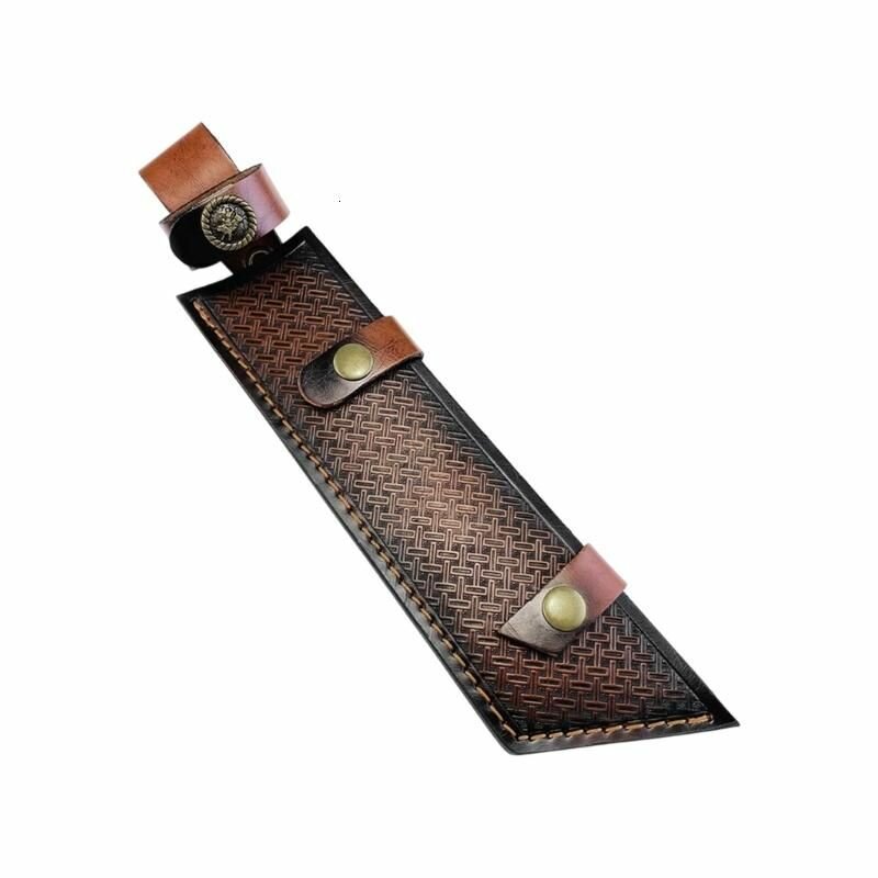Кожаные ножны ручной работы для компактного фиксированного лезвия, для активного отдыха, - Стиль 1