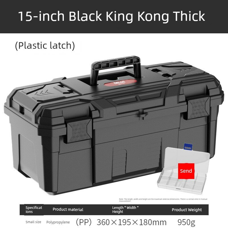 DeLixi 15-дюймовый точный толстый набор инструментов для мастерской с компартментом