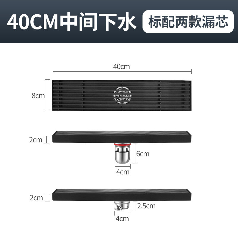 304 Нержавеющая сталь с медным сердечником, напольный слив для ванной, большой слив, антизапах, напольный слив для кухни, напольный слив для стиральной машины