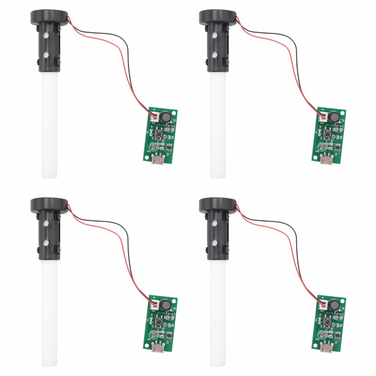 4 шт. 20 мм ультразвуковой генератор тумана Fogger распылитель преобразователь распылитель