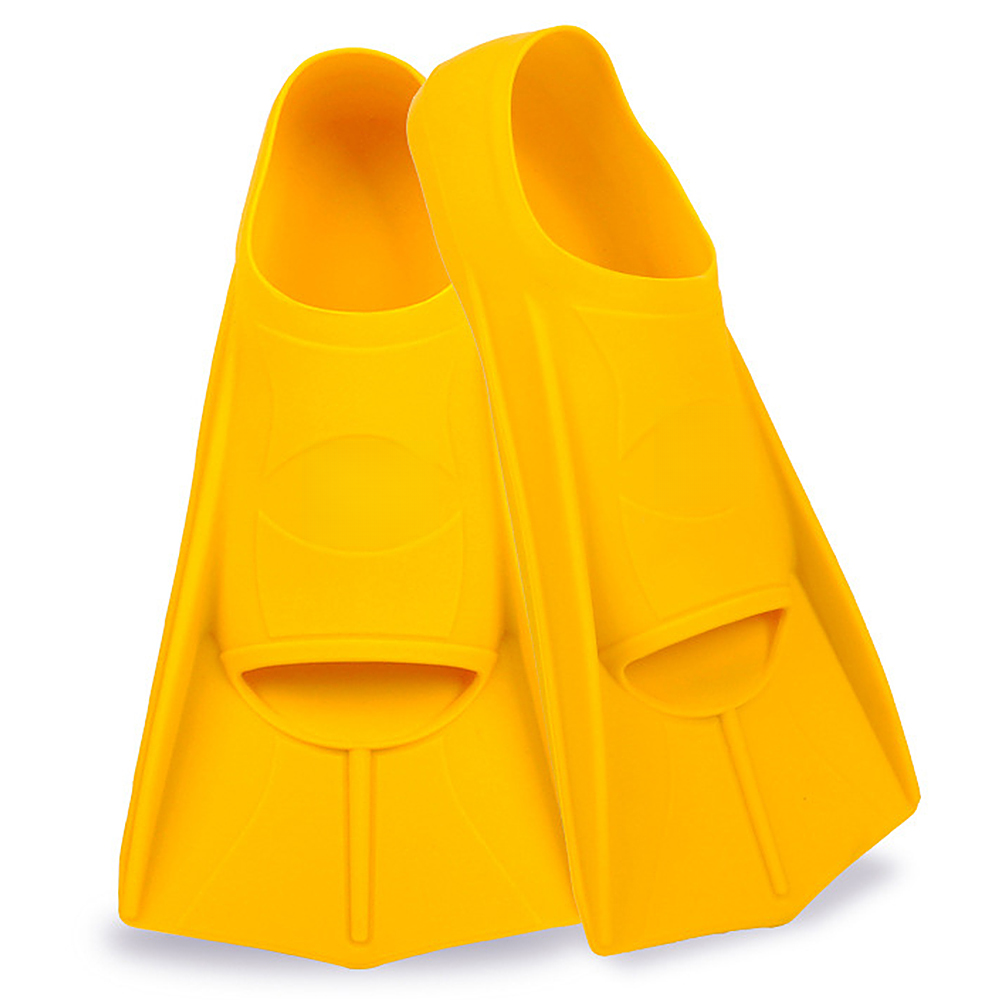 Ласты для снорклинга из силикона, короткие ласты, ласты для дайвинга, плавательные ласты, снаряжение для снорклинга, оборудование для снорклинга, цвет: черный, синий, желтый, размер: XS, S, M, L, XL, вес: 520-860 г, количество: 1 пара, материал: силикон