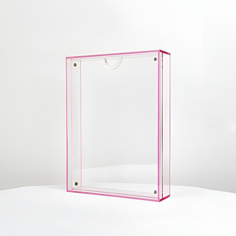 Легкая роскошь, креативная акриловая фоторамка, цветной магнит, стиль Ins, настольная рамка для фото, рамка для постера A4, возможность кастомизации