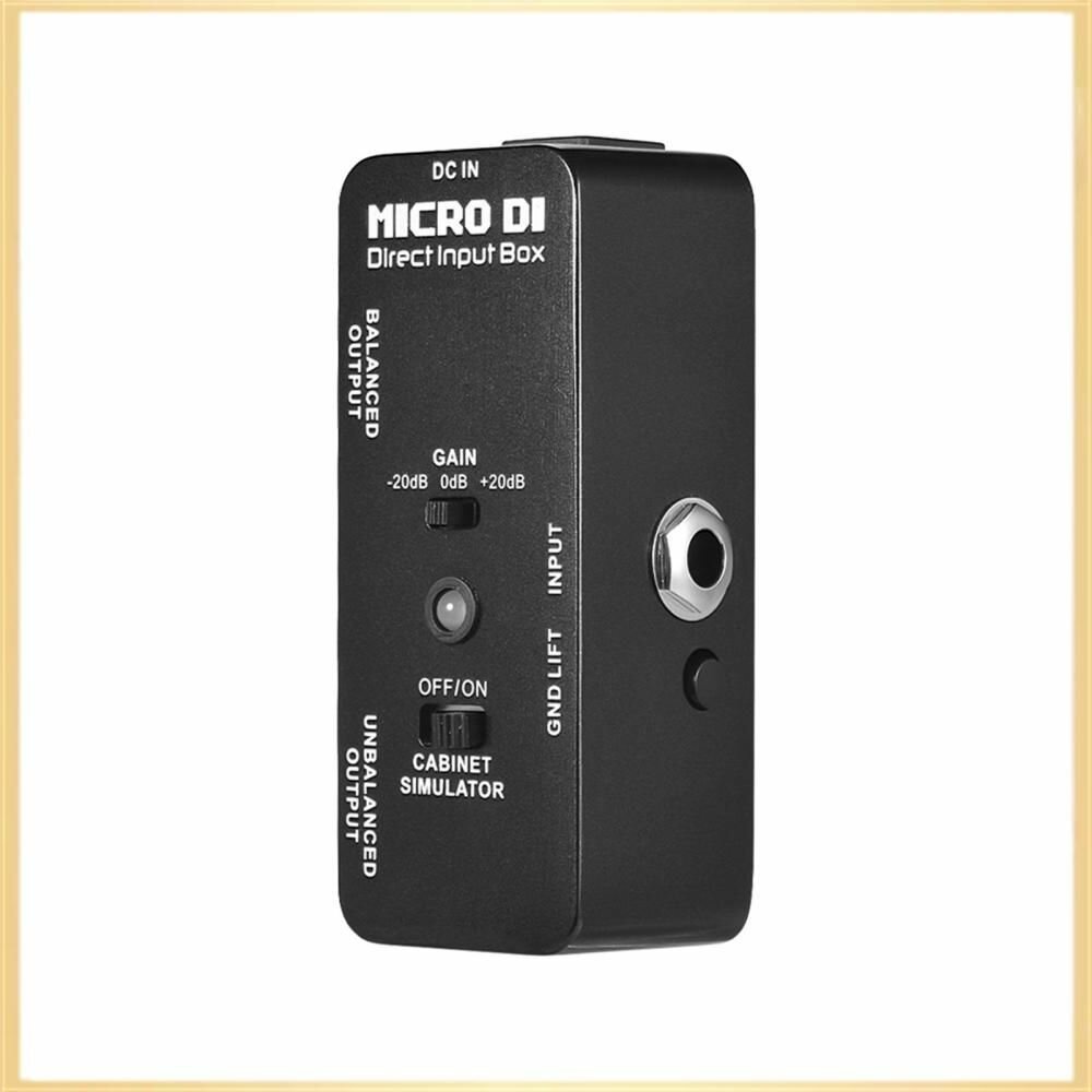 MOOER MICRO DI, Кабинетный симулятор с металлическим корпусом, для домашних студий