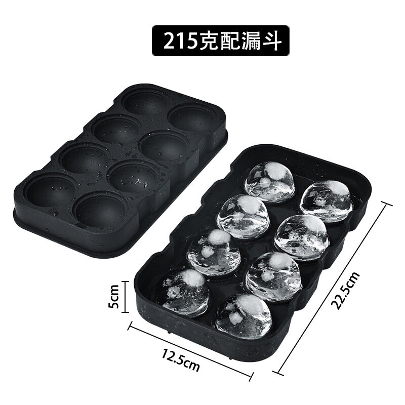 Большая силиконовая форма для льда для международной торговли, пищевая форма для кубиков льда, легко извлекается, форма