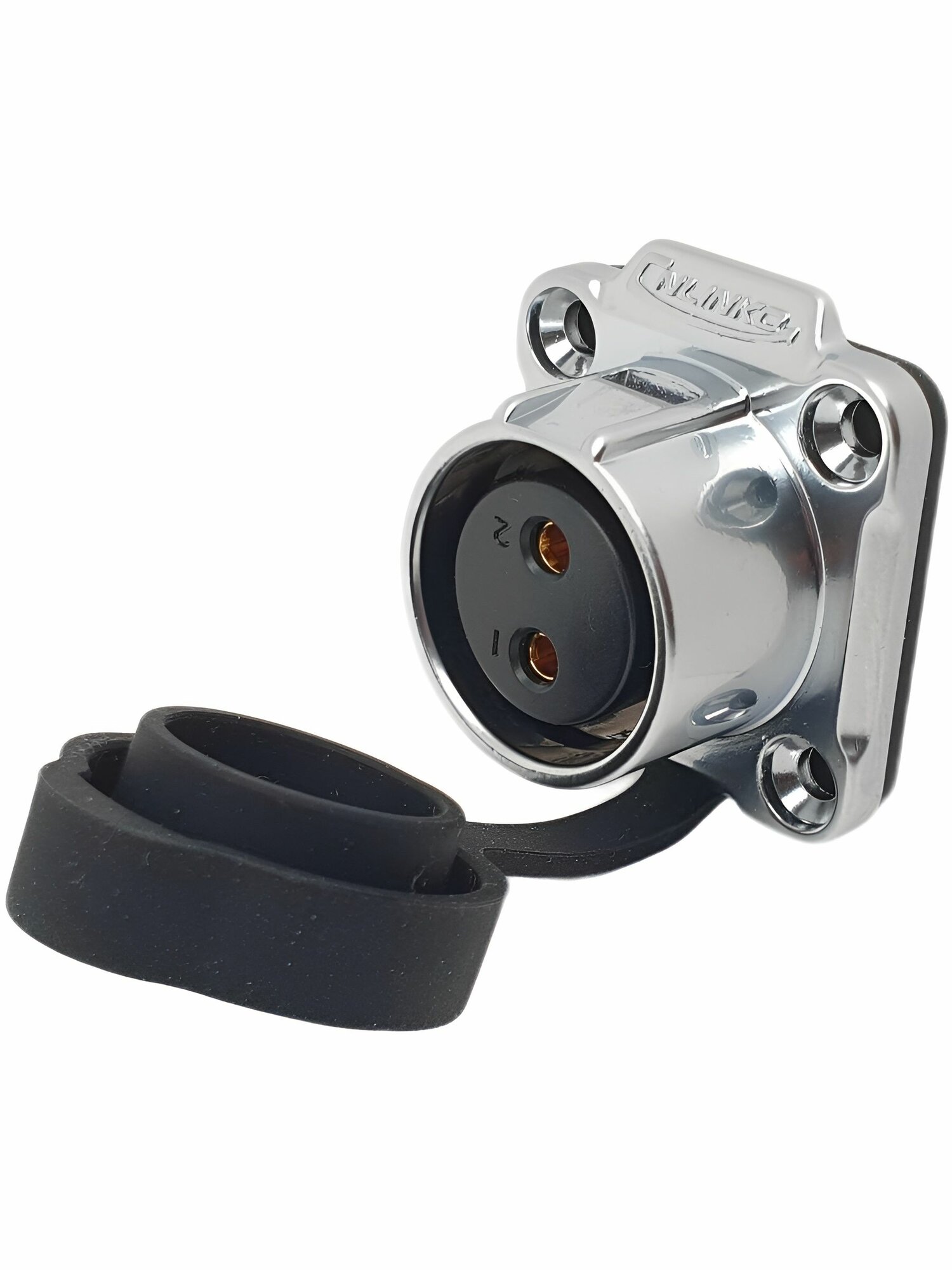 Разъем CNLINKO LP-20, 2-пиновый, 2pin, мама, IP67