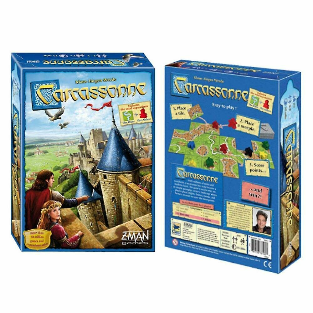 Carcassonne настольная игра Carcassonne английская версия Casual Party настольная игра карта (красочный)