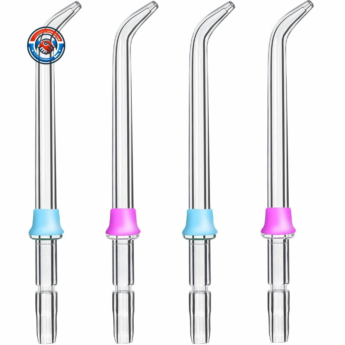 4 шт. Насадки высокого давления для ирригатора полости рта Waterpik Dental Water Wp-100 Wp-450 Wp-250 Wp-300 Wp-660 Wp-900