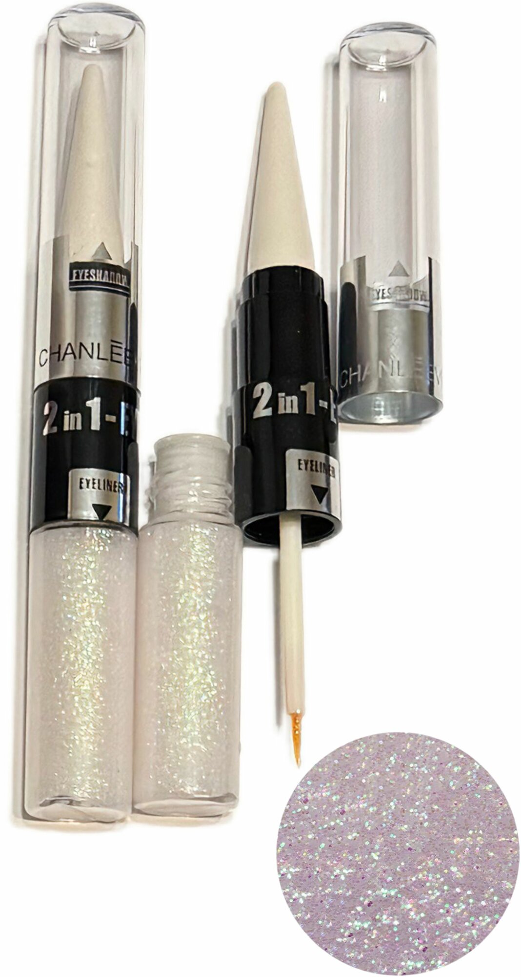 Chanleevi Подводка для глаз Eyeshadow Eyeliner Белая 6 мл