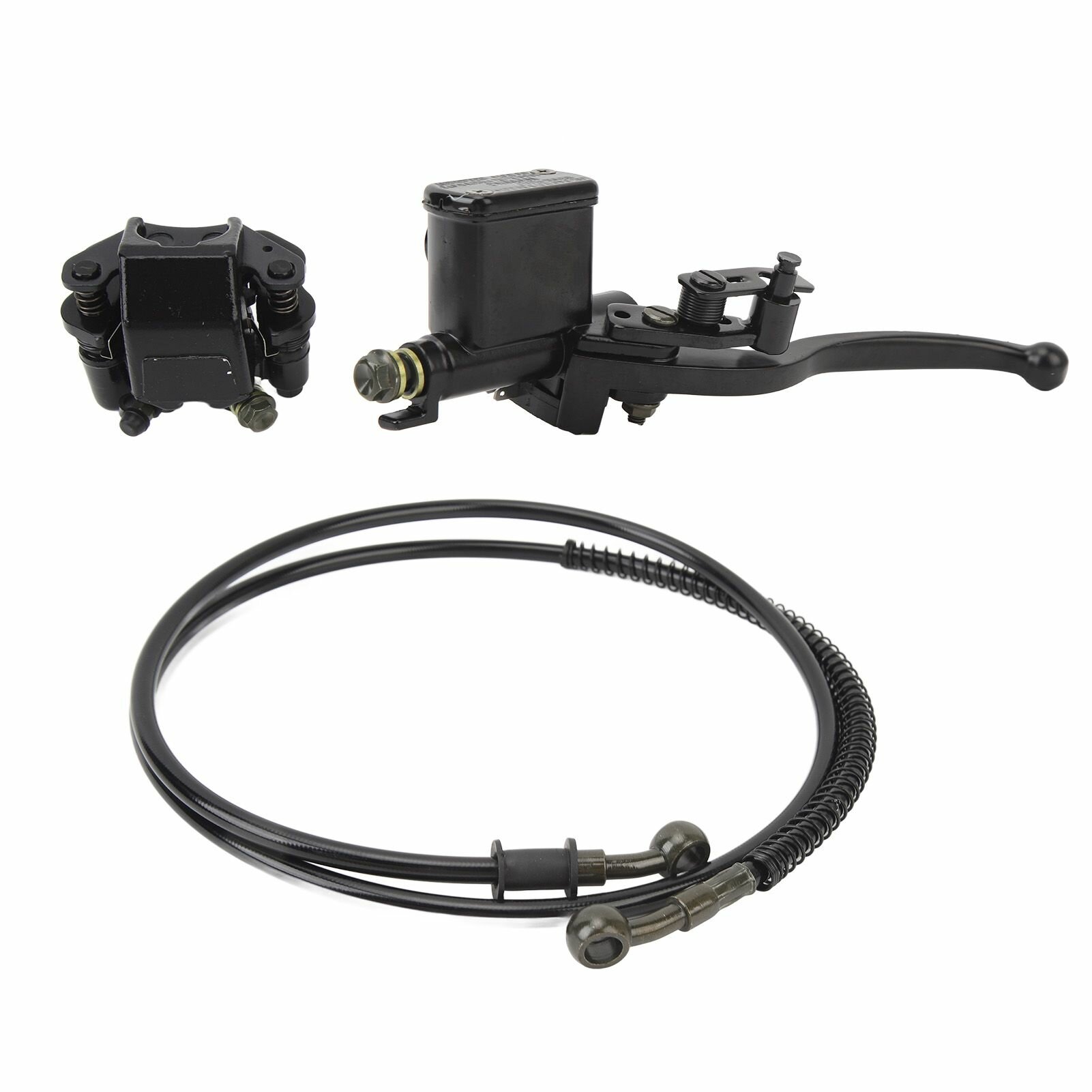 Главный гидравлический тормозной цилиндр, суппорт, комплект гидравлического дискового тормоза для 50cc 70cc 90cc 110cc 125cc 150cc ATV Quad Pit Pro Dirt Bike