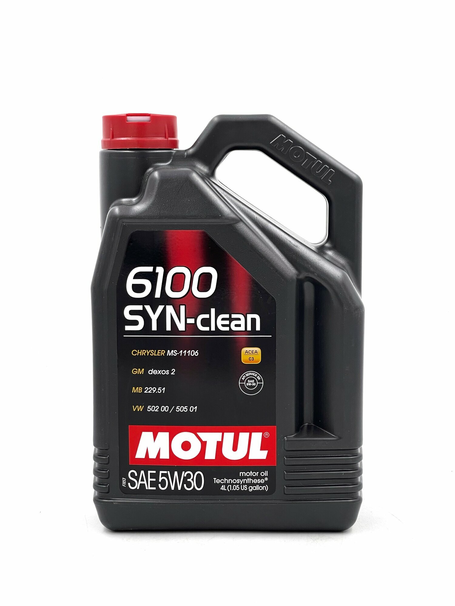 Масло моторное Motul 6100 SYN-clean 5w-30, синтетическое, 4 литра