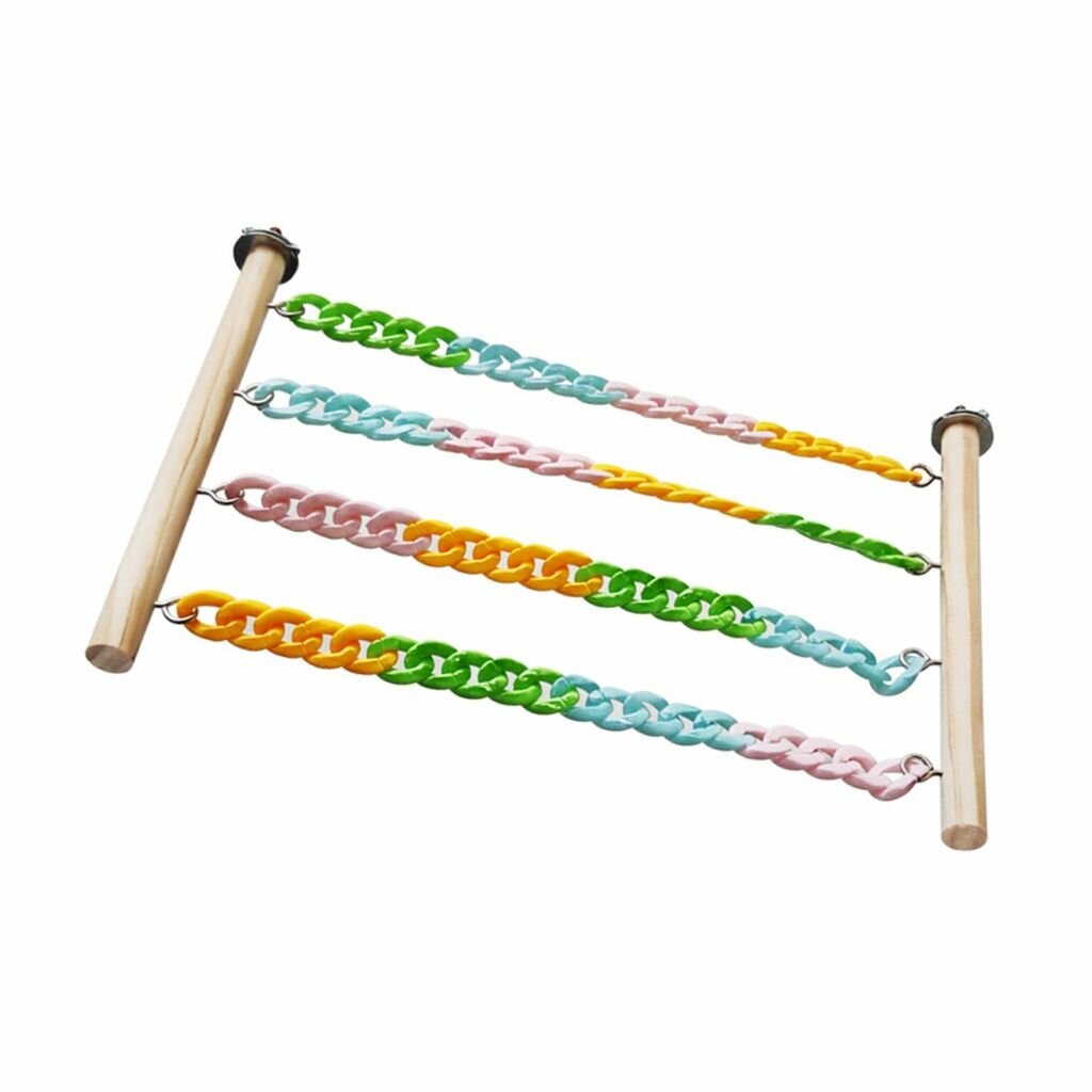 Устойчивая деревянная лестница-качели для сахарных поссумов