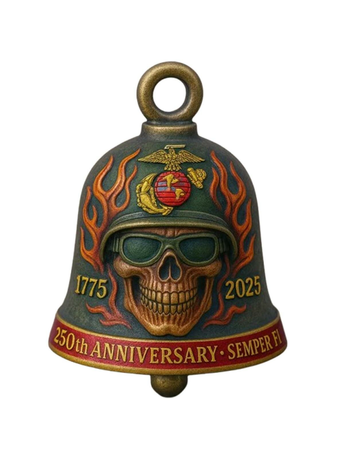 250-летие мотоцикла колокола, всадники удачи колокольчики колокольчики мотоцикл аксессуар