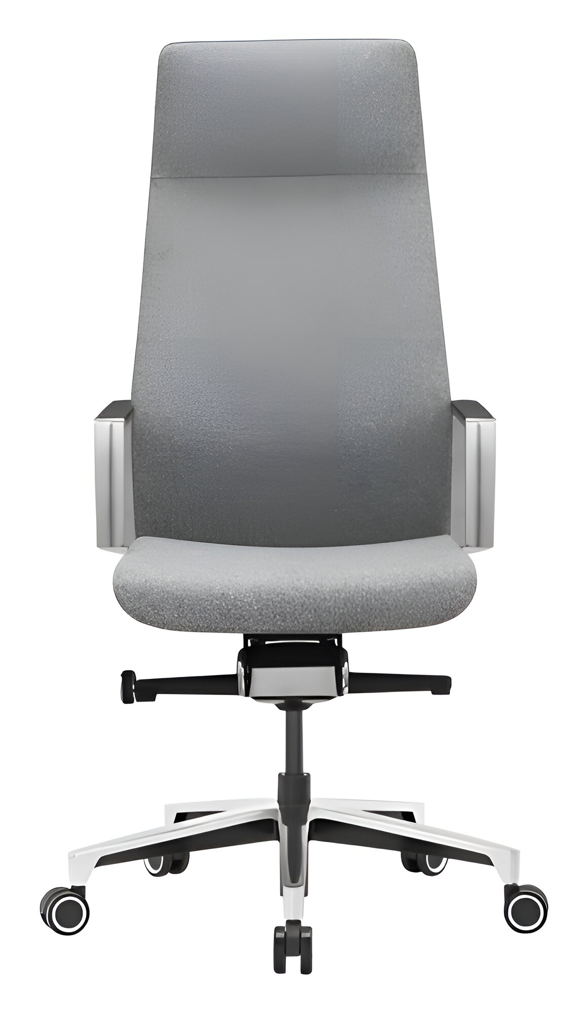 Кресло руководителя Бюрократ JONS/CASHGREY grey, с подлокотниками