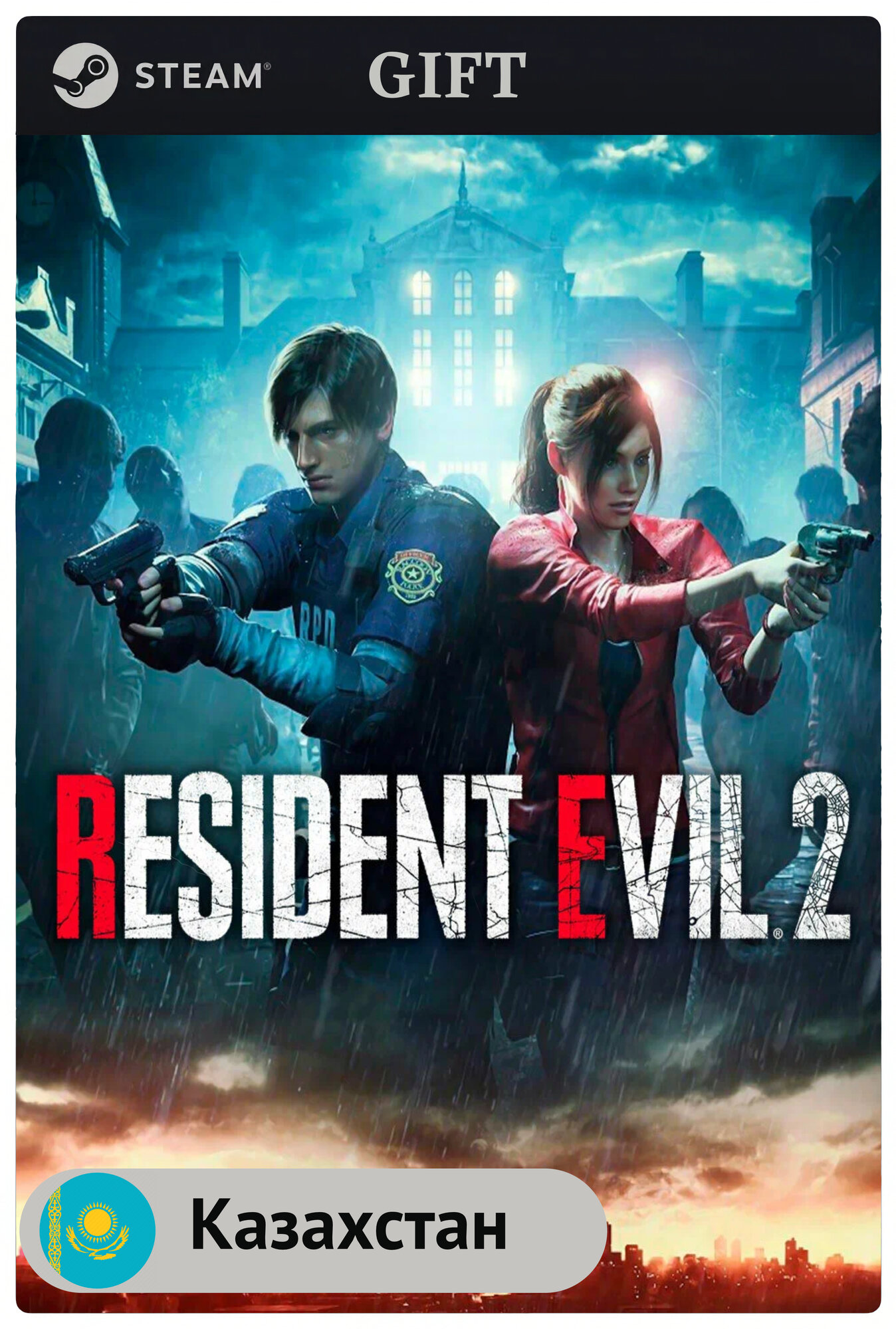 Игра RESIDENT EVIL 2 Standard Edition для PC (ПК) Steam, Steam Deck, GIFT Казахстан