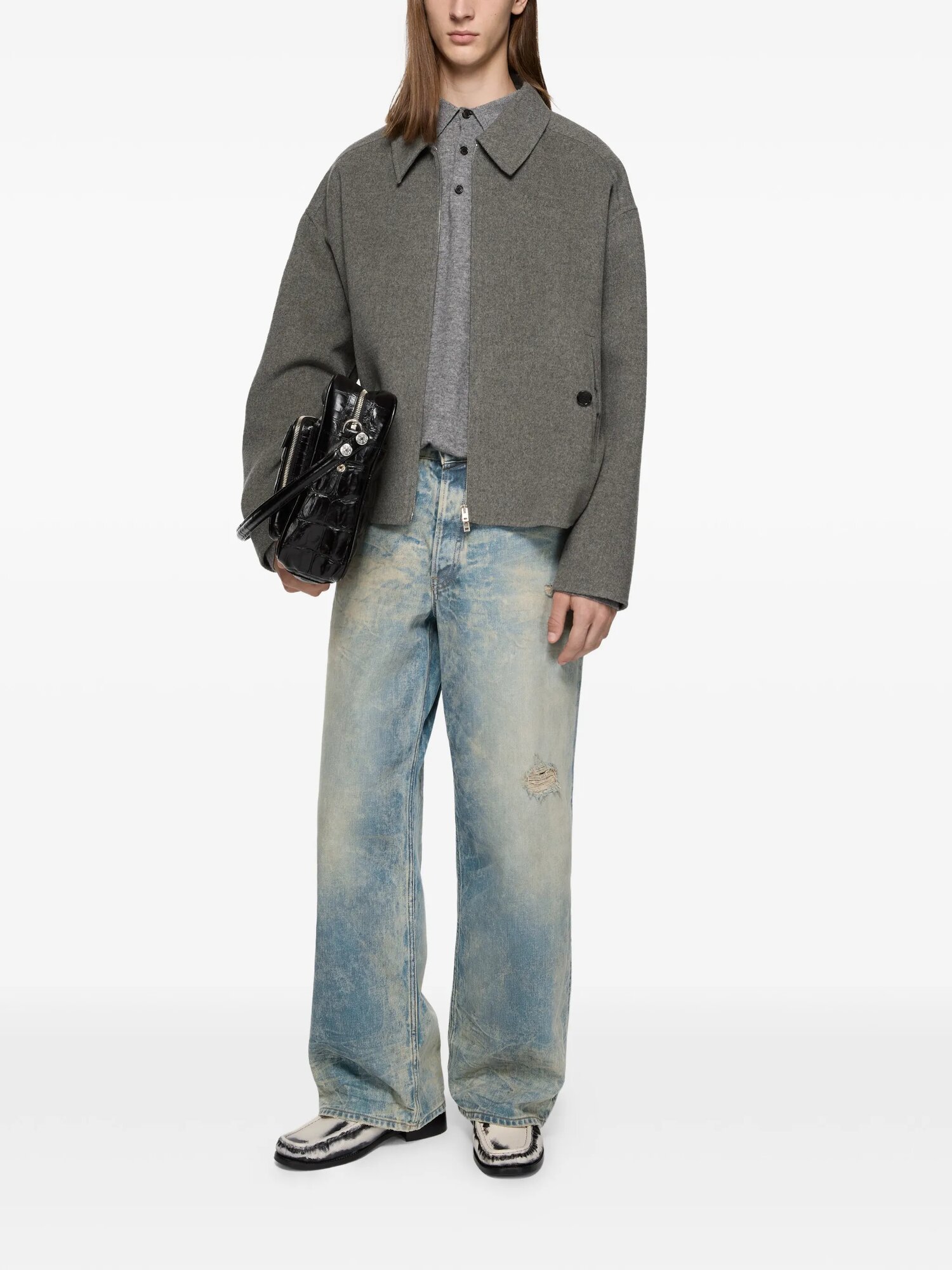 Куртка Acne Studios, размер 52, grey — фото 1