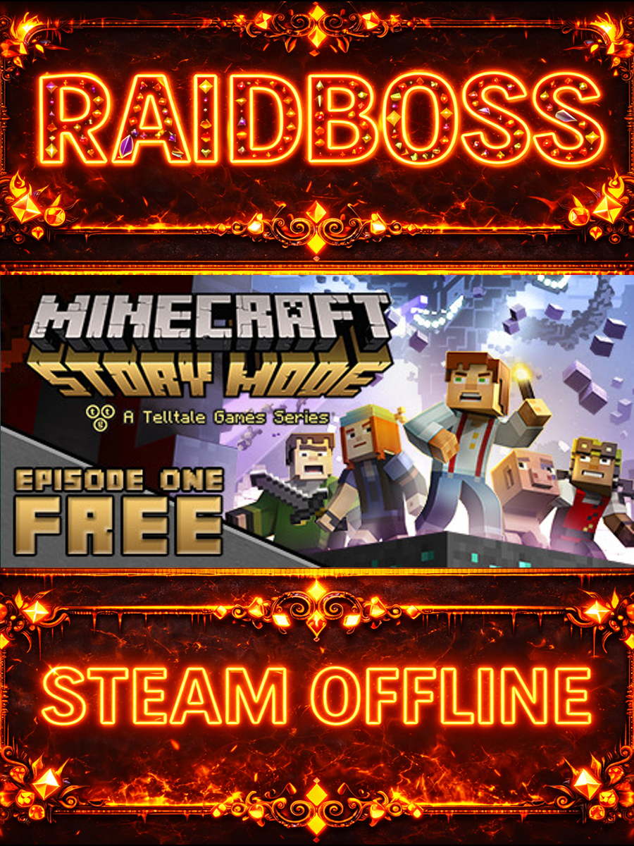 Minecraft: Story Mode - A Telltale Games Series игра на аккаунте для ПК с OFF активацией для Steam (PC) РФ + СНГ