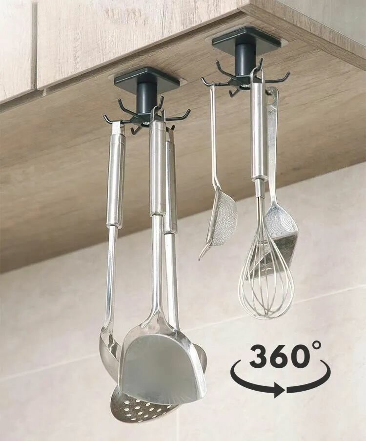 Держатель кухонный для кухонной утвари, для ложки, половника, 10 см х 9 см х 6 см, 1 шт