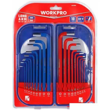 Workpro WP222038 (18 предметов)