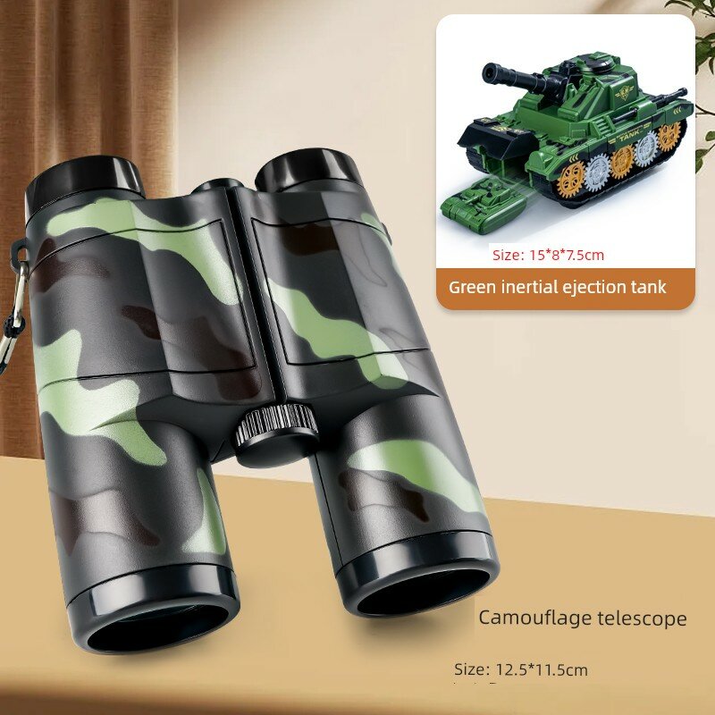 Детский телескоп, небольшой портативный мини-бинокль высокой четкости и мощности для девочек, микротелескоп для улицы,