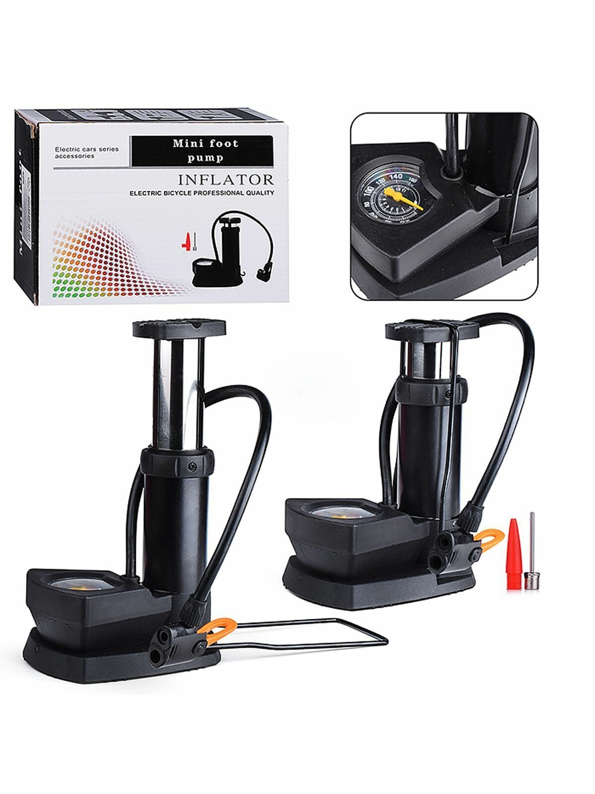 Насос ножной, до 10 атм (00-6051)