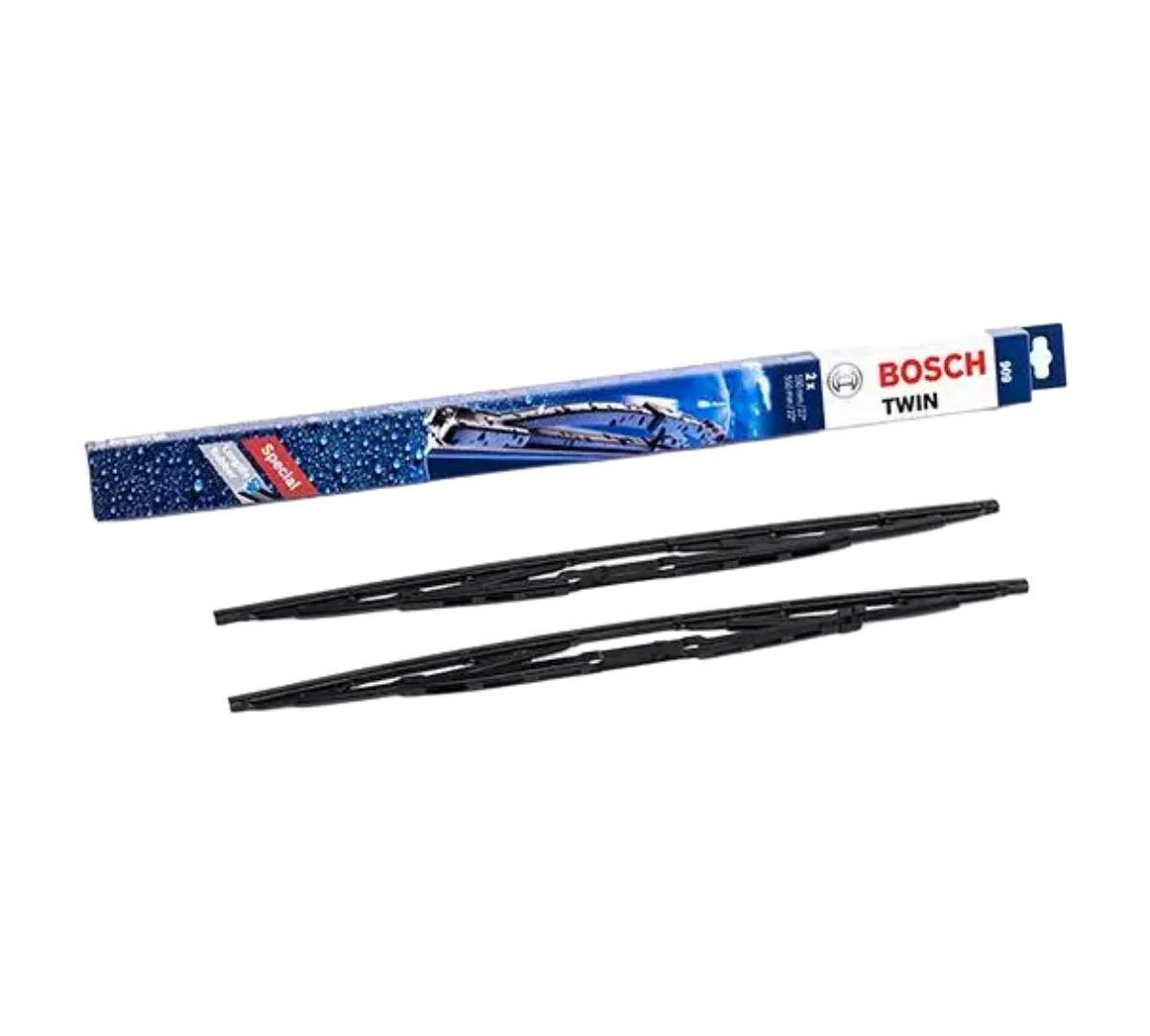 Стеклоочистители BOSCH 3397001909 Twin 550 мм, 550 мм, комплект, Nissan Interstar 02-, Opel Movano 98-, Renault Espace, Master 91-