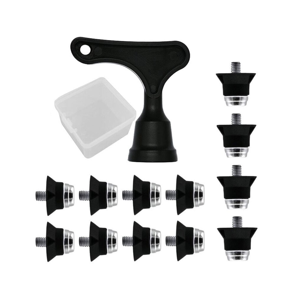 12 шт, футбольные шипы, гвозди, алюминиевые футбольные шпильки, сменные футбольные бутсы для тренировок, соревнований, легко установить