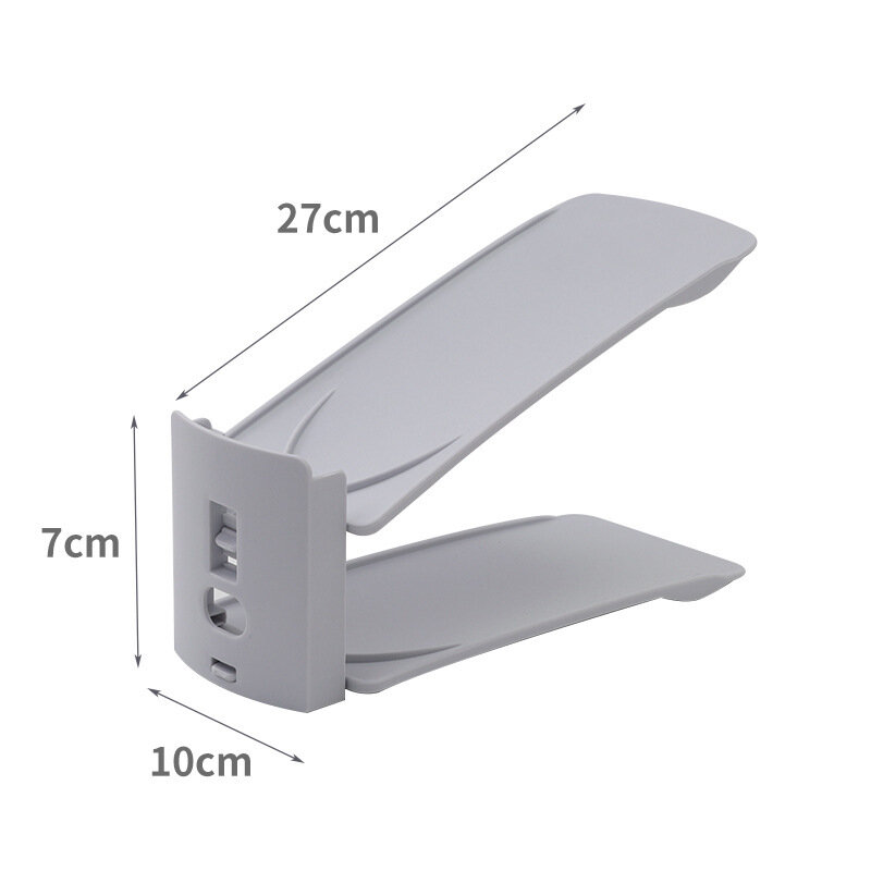 Японский стиль обувной стеллаж, простой обувной шкаф для дверного проема, артефакт хранения, домашний регулируемый стеллаж, двухъярусный держатель для обуви, маленький для общежития