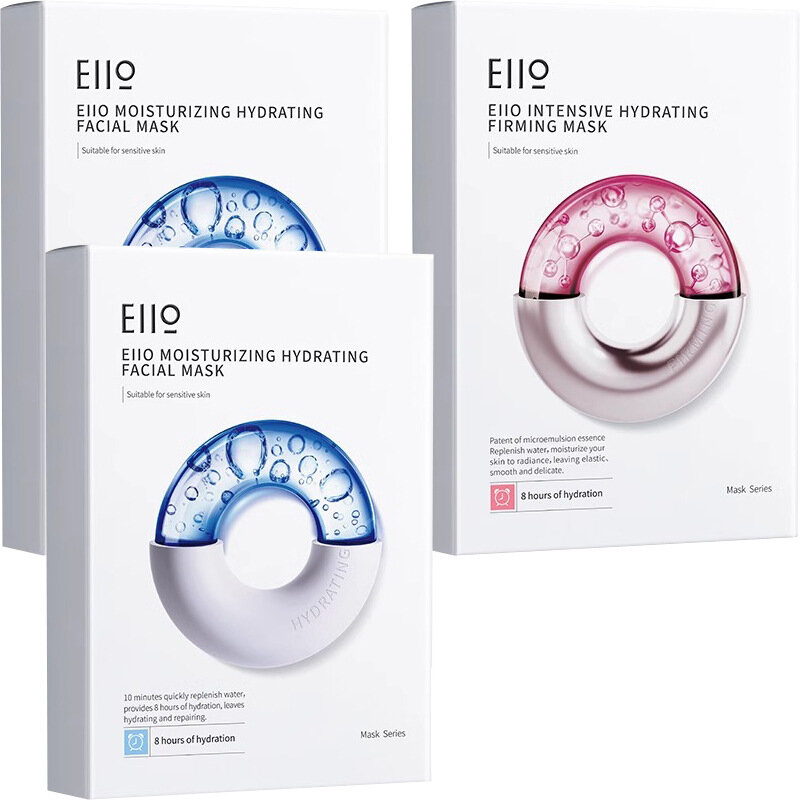Маска для лица eiio Water Glow Mask, увлажняющая и повышающая эластичность, флагманский магазин - укрепление, увлажнение, подтягивание, облегчение состояния чувствительной кожи, подходит для женщин.