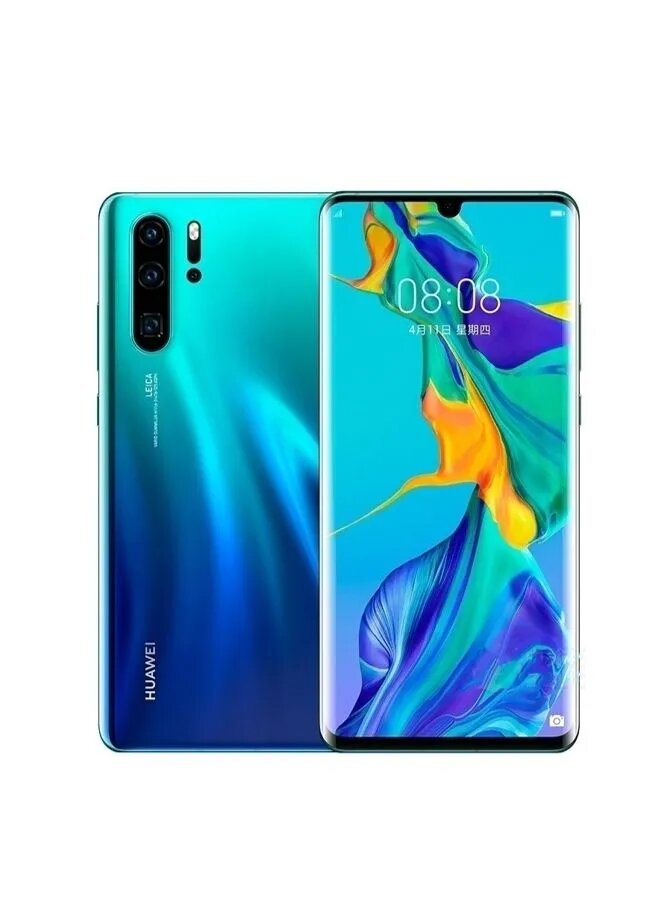 HUAWEI Смартфон HUAWEI p30 pro, Global, 8/256 ГБ, Google Play, синий