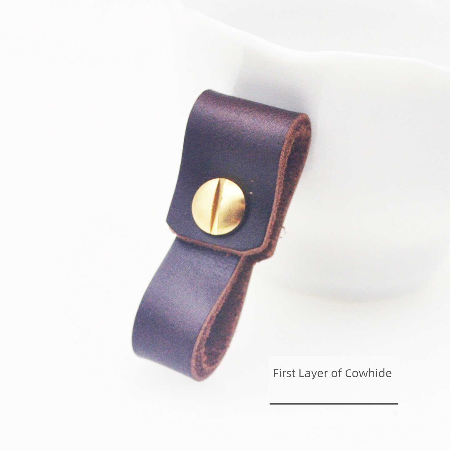 Винтажный брелок ручной работы из натуральной кожи, креативный подарок, цепочка для ключей для пары, кожаный шнурок для