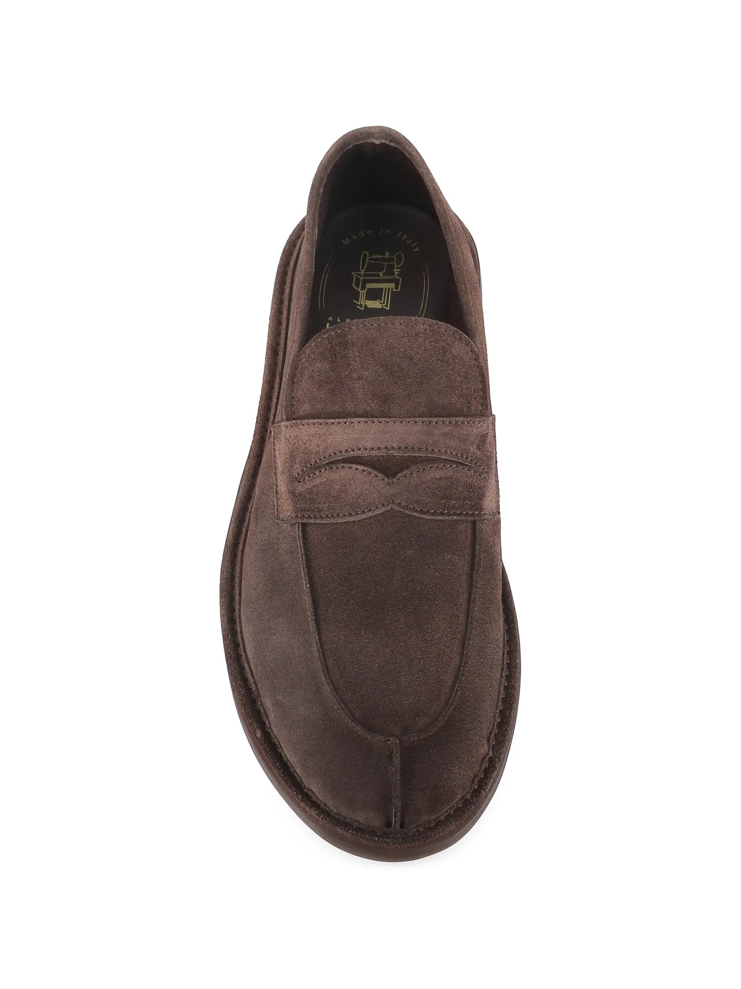 Лоферы Alexander Hotto Penny-strap loafers, размер 42, brown — фото 1