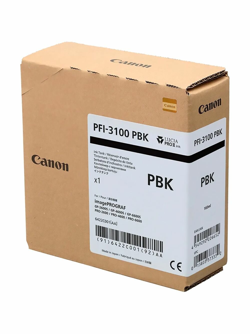 Картридж для струйного принтера CANON PFI-3100 Photo Black (6422C001)