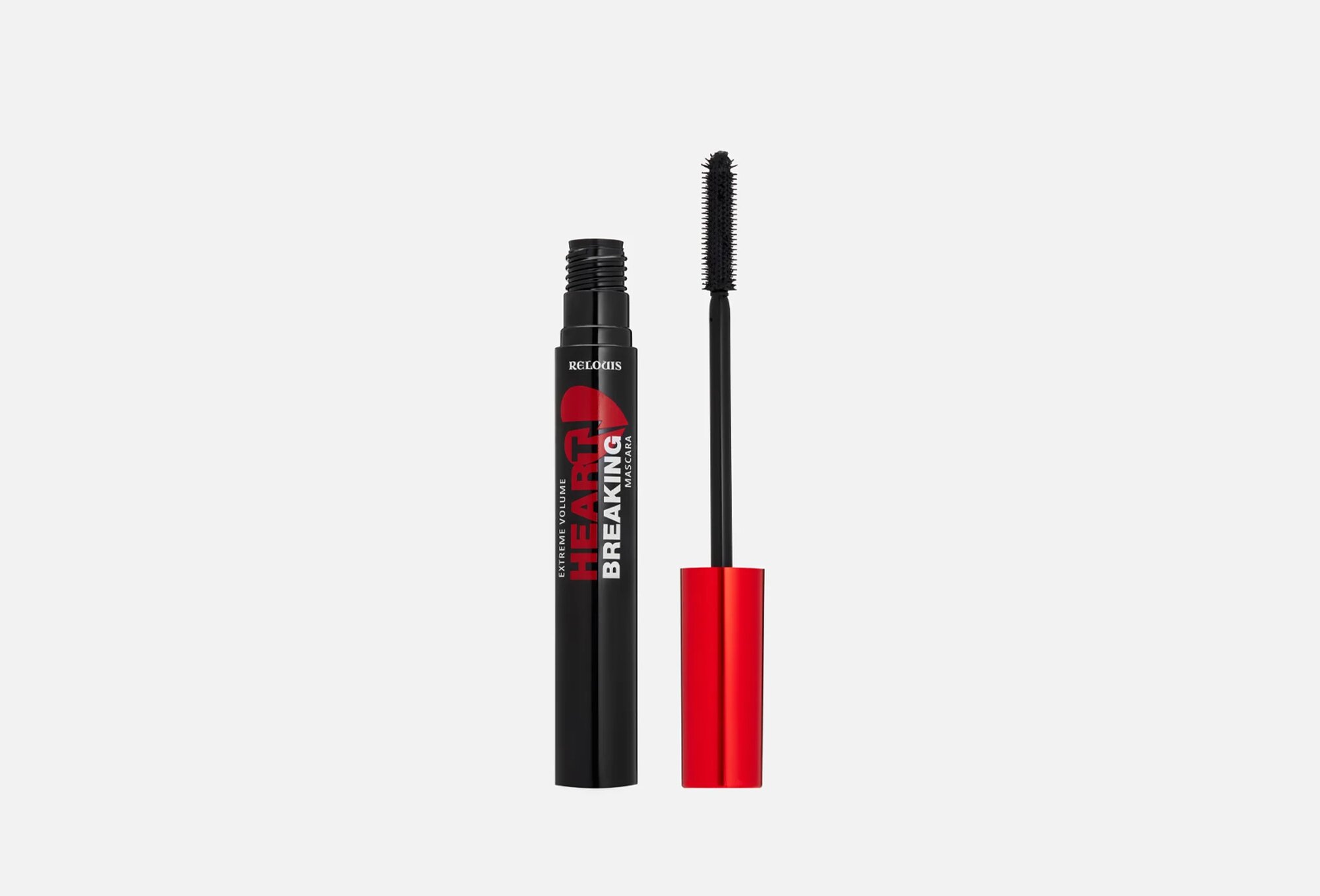 Тушь для ресниц Relouis "Extreme Volume Heartbreaking Mascara", кремовая, удлинение, объём