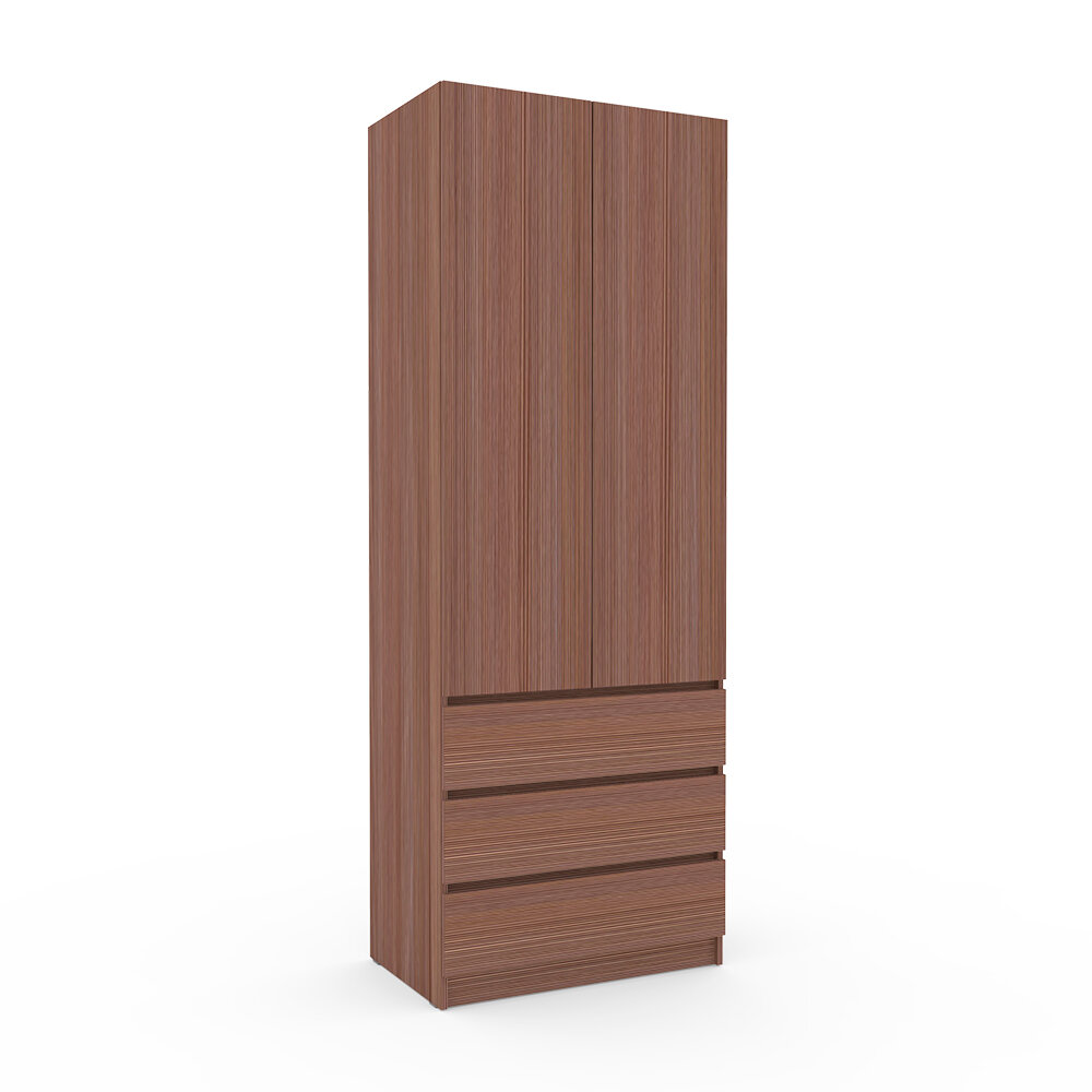 Шкаф распашной КарИВи 80.1 80x220 Бодего Темный