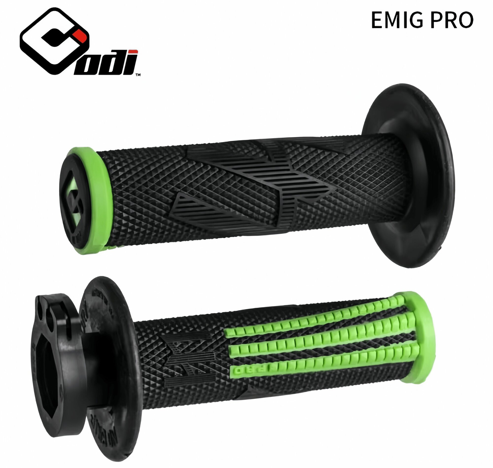 Ручки руля (грипсы) для питбайка, мопеда, скутера, мотоцикла