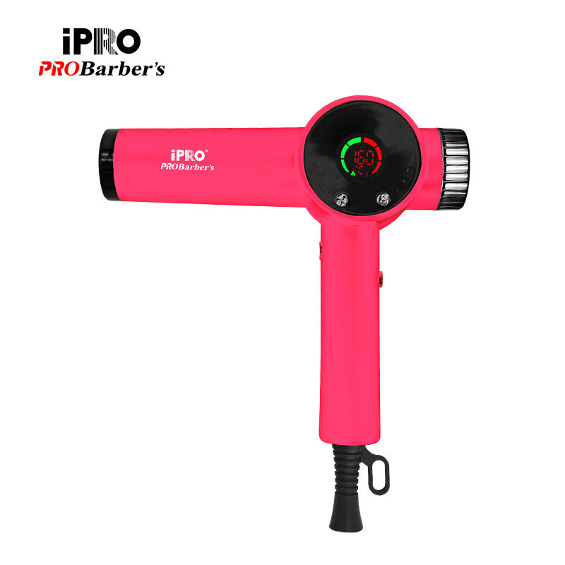 Новый умный бесщеточный высокоскоростной фен с отрицательными ионами, не повреждающий волосы, мощный фен для парикмахерских