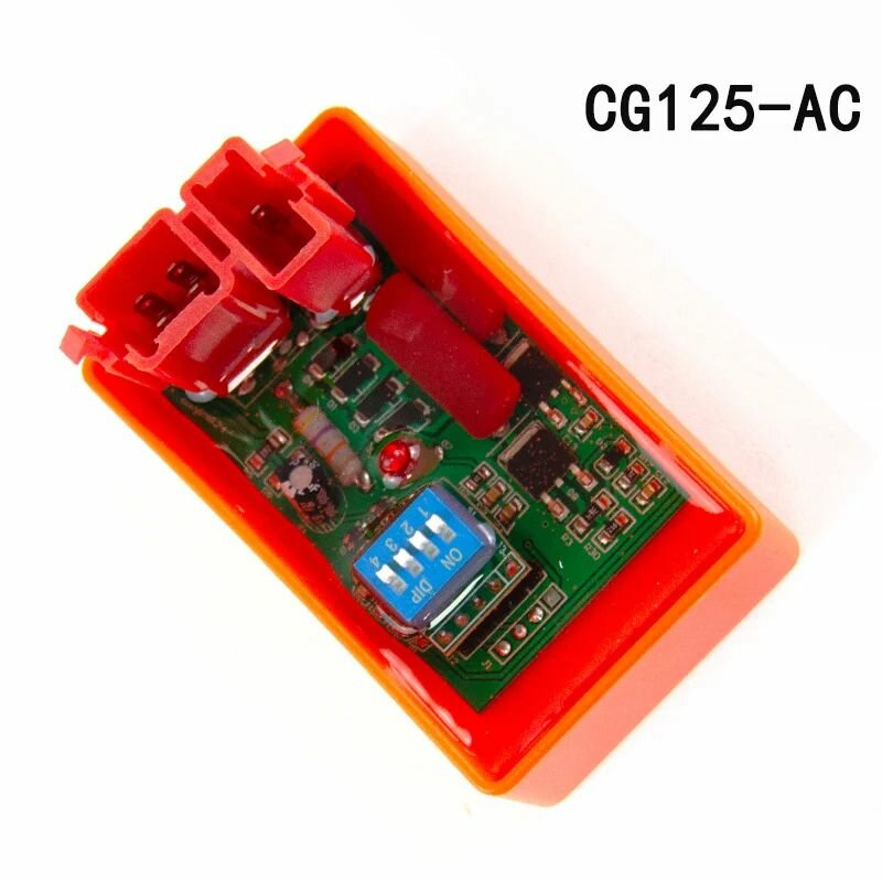 Коммутатор CDI 6-pin с DIP-переключателем: регулировка оборотов для мотоцикла и питбайка CG125, GY6, DY110